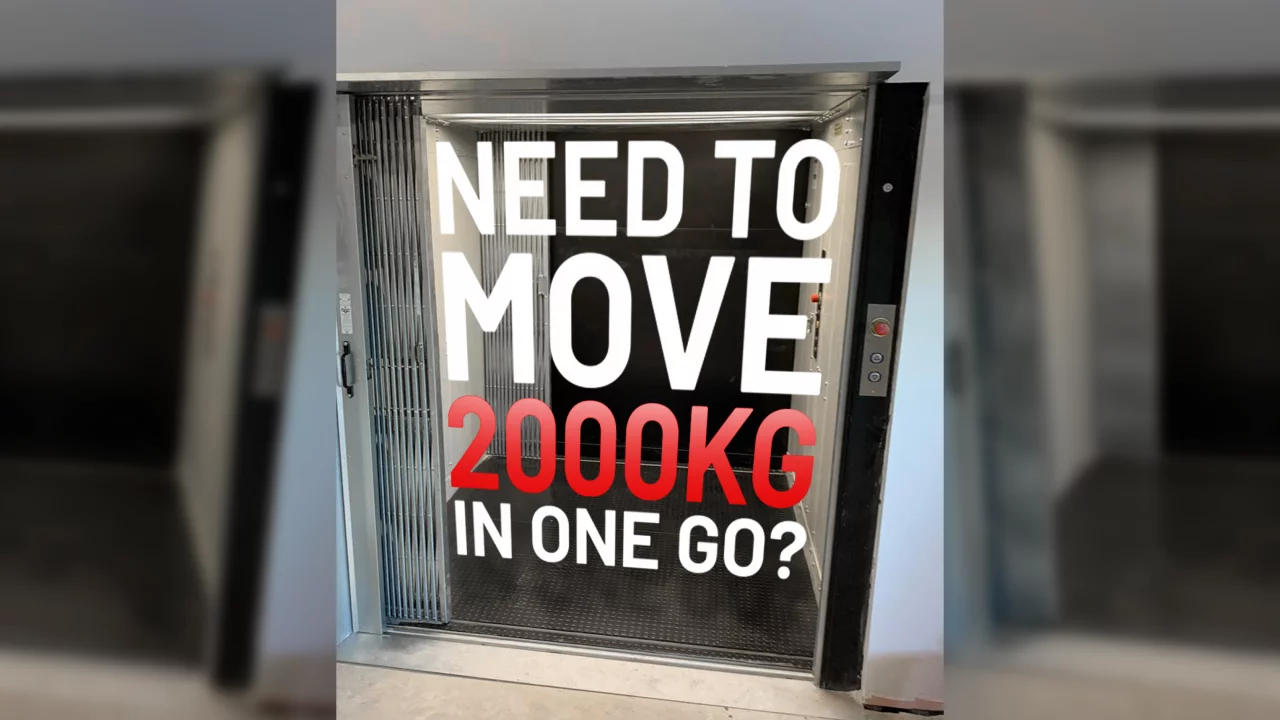 MW Lift Services: Heavy Goods Lift Installation